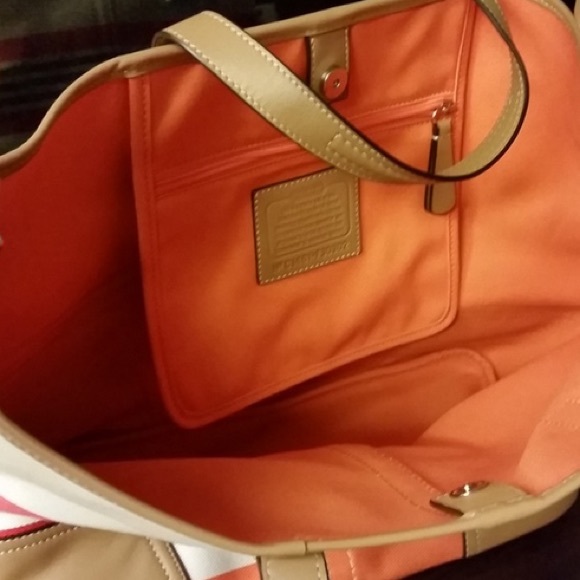 Coach | Bags | Coach Canvas Beach Tote | Poshmark
