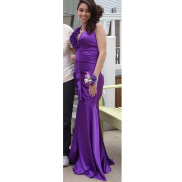 Dresses | Beautiful Silk Purple Prom Dress | Poshmark