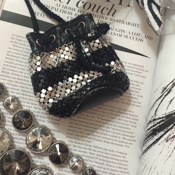 Bags | Vintage 2s Style 1970s Disco Mesh Mini Purse | Poshmark