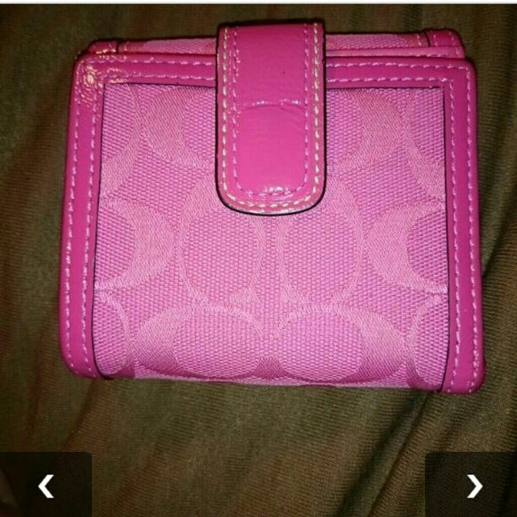 Coach | Bags | Pink Coach Wallet | Poshmark