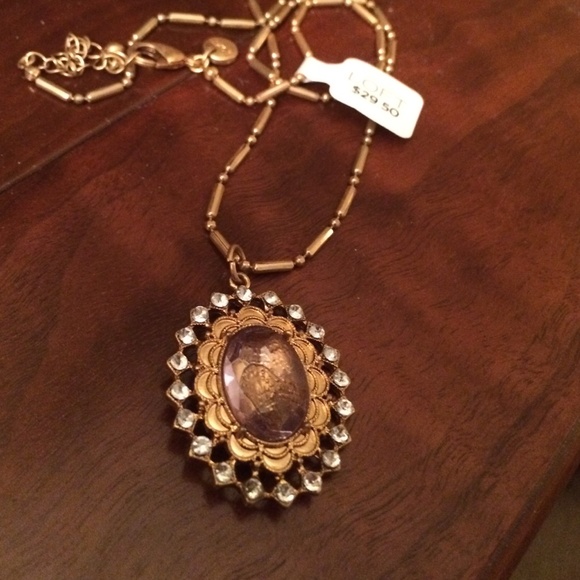 LOFT | Jewelry | Nwt Loft Pendant Necklace | Poshmark