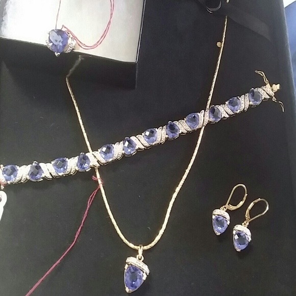 QVC | Jewelry | Gorgeous Lab Created Tanzanite Ring | Poshmark