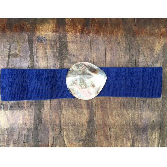 Vintage | Accessories | Vintage Shell Clasp Belt | Poshmark