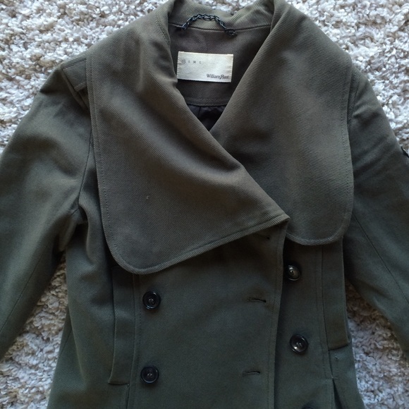William Rast | Jackets & Coats | Willian Rast Military Inspired Pea ...