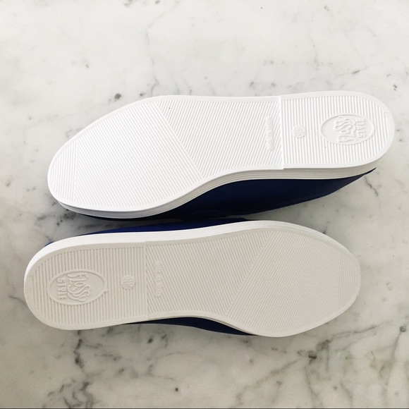 Flossy | Shoes | Flossy Blue Slip On Shoes | Poshmark
