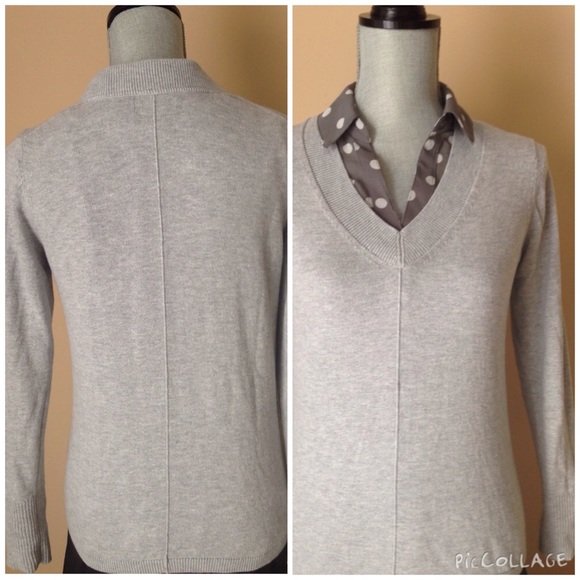 jcpenney | Tops | Jcp Wool Blend Vneck Long Sleeve Sweater | Poshmark
