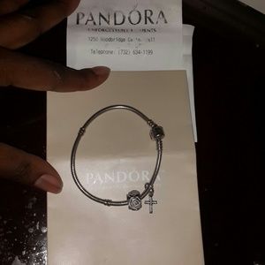 Pandora | Accessories | Pandora Bracelet Authentic With Receipt | Poshmark