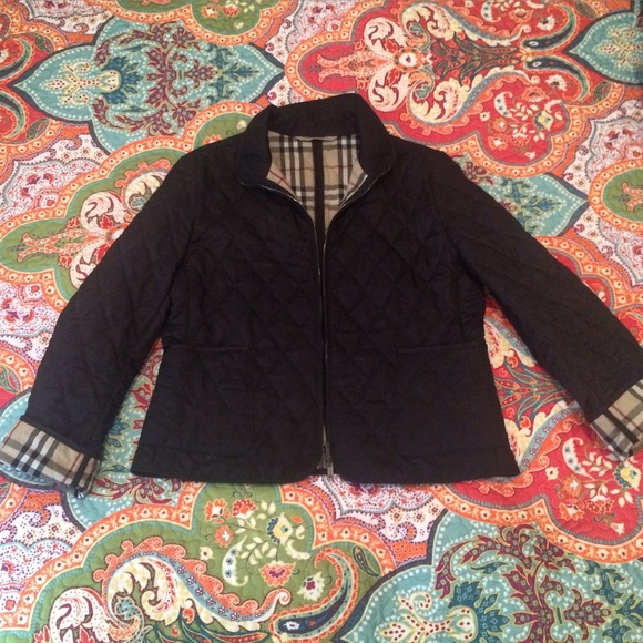 Burberry | Jackets & Coats | Soldauthentic Burberry Zip Jacket | Poshmark
