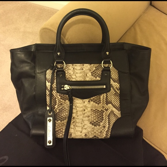 Sam Edelman | Bags | Sam Edelman Ultimate Porter Python Print Tote ...