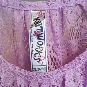 Knitworks | Tops | Mesh Top | Poshmark