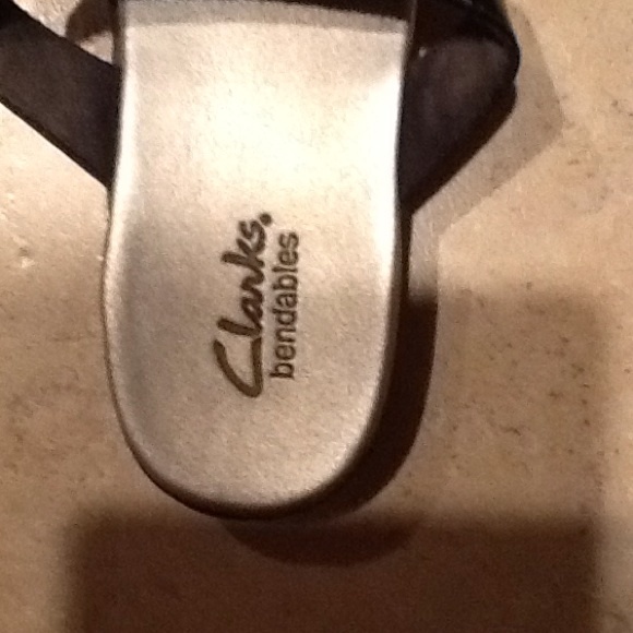 Clarks | Shoes | Clarks Sandals Size 8 Black Dusk Aztec | Poshmark