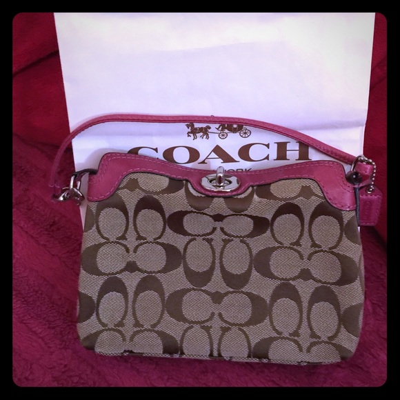 Coach | Bags | A Small Square Handbagclutch | Poshmark