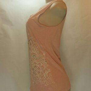 Merona | Tops | Merona Embellished Printed Tank Top | Poshmark