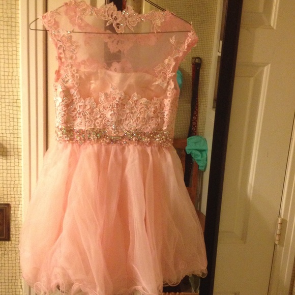 Promgirl.com | Dresses | Pink Tutu Prom Dress | Poshmark