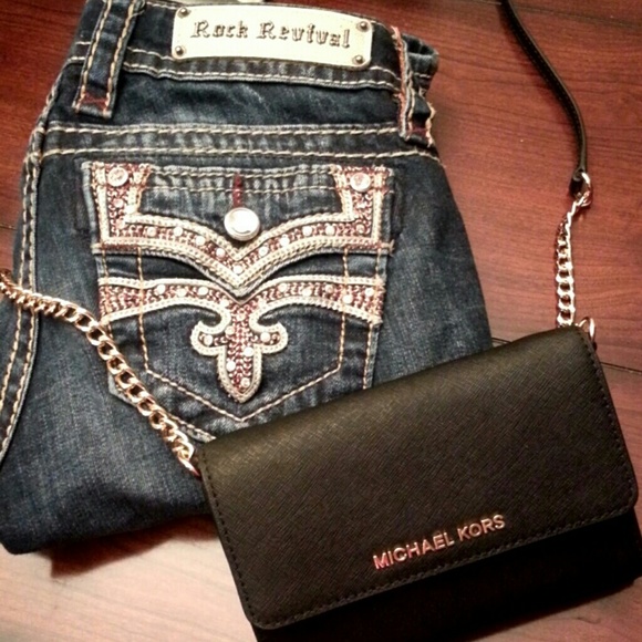 Rock Revival | Jeans | Nfs Celinda Straight Jet Set Crossbody Mini ...