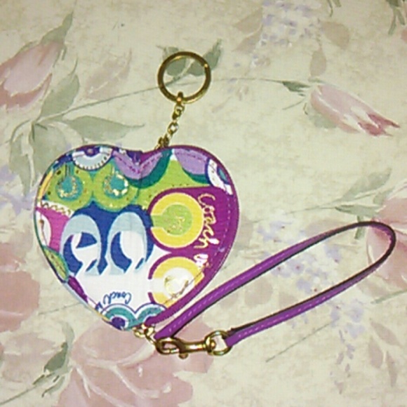 Coach Heart Coin Purse Keychain | Paul Smith