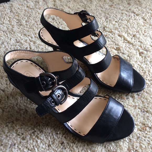 Coach | Shoes | Coach Multi Buckle Open Toe Sandal | Poshmark