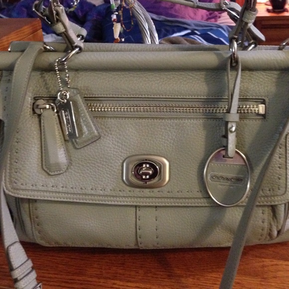 Coach | Bags | Gorgeous Gray Coach Bag | Poshmark