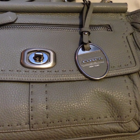 Coach | Bags | Gorgeous Gray Coach Bag | Poshmark