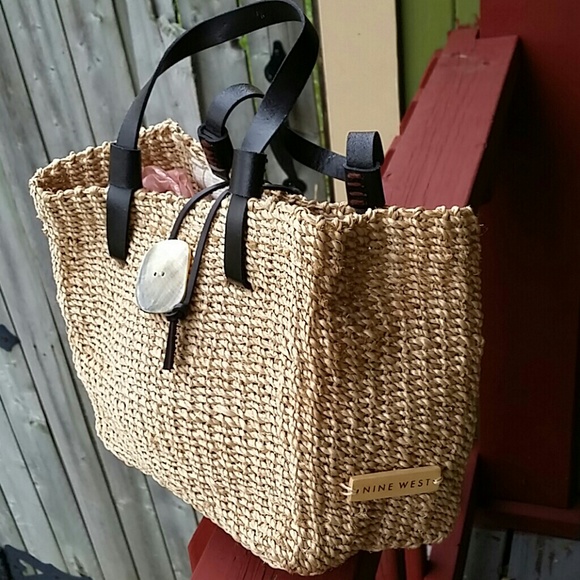 Bags | Small Wicker Purse | Poshmark
