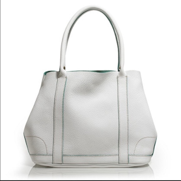 J. Crew | Bags | Jcrew White Leather Tote | Poshmark