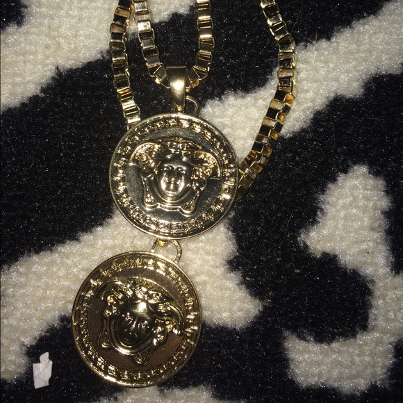 Jewelry | Two 1k Gold Plated Medusa Head Chains | Poshmark