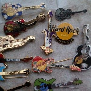 Jewelry | Hard Rock Pins | Poshmark