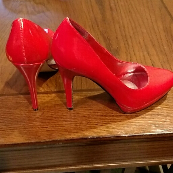 Bumper | Shoes | Bright Red Heels | Poshmark