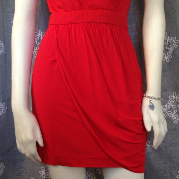 bebe | Dresses | 4 Sale Nwot Red Bebe Dress Wbraided Straps | Poshmark