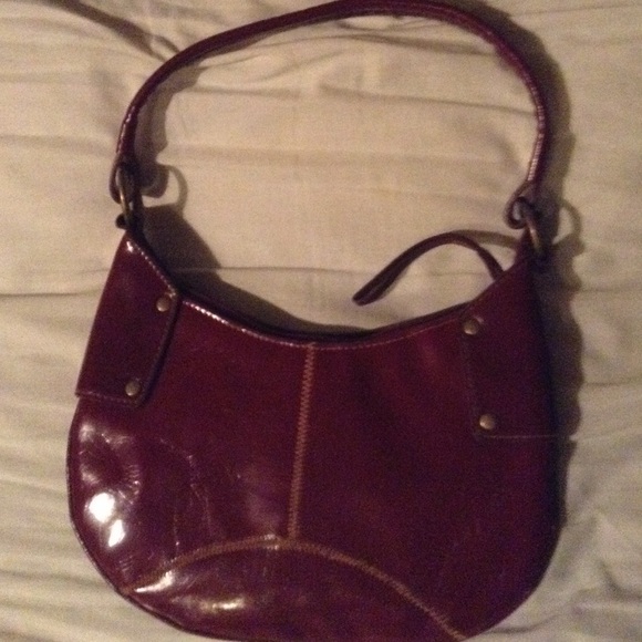 Bags | Wine Colored Purse New Pictures Added | Poshmark