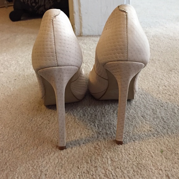 Aldo | Shoes | Also Bone Colored Heels | Poshmark