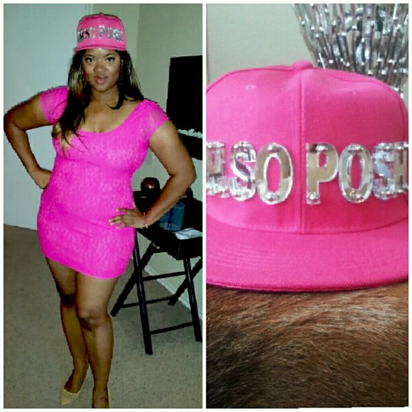 Accessories | Im So Posh Snapback Cap In Hotpink | Poshmark