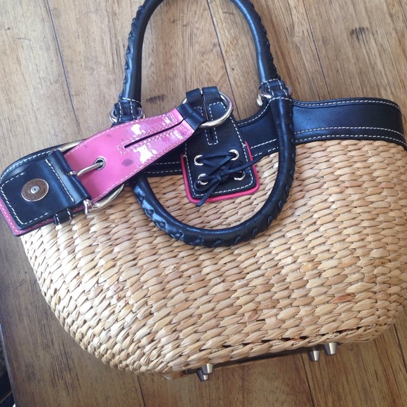 Coach | Bags | Coach Hampton Straw Tote | Poshmark
