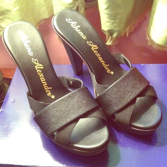 Athena alexander | Shoes | Brand Name Athena Alexander Black Pumps ...