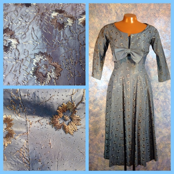 Dresses | Vintage 1958 Dress With Jacket | Poshmark