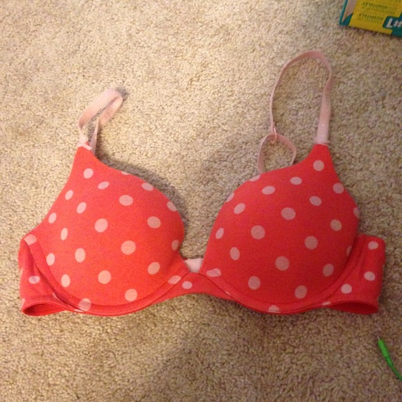 Victoria's Secret | Accessories | Victorias Secret Polka Dot Bra | Poshmark