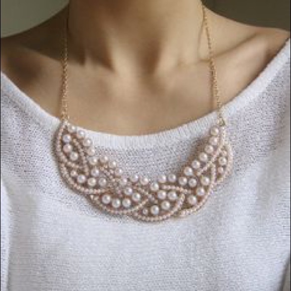 Jewelry | Pearl Braided Necklace | Poshmark