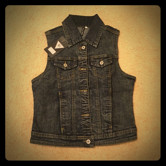 Jackets & Coats | Small Denim Vest | Poshmark
