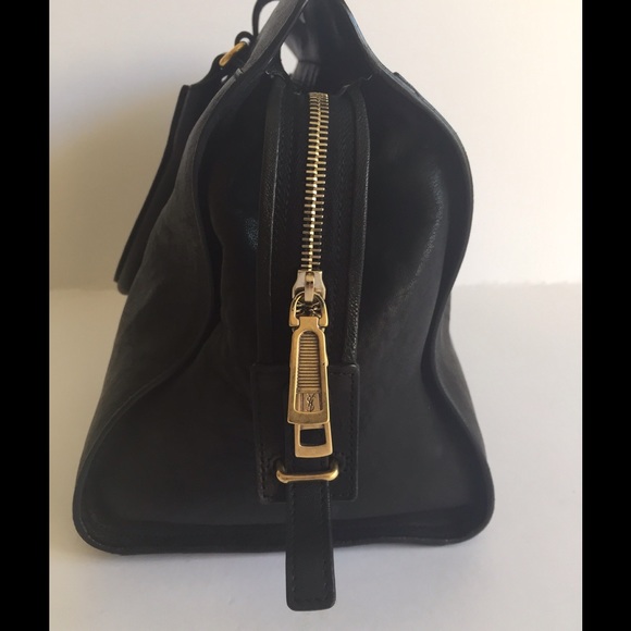 Yves Saint Laurent | Bags | Ysl Grey Chyc Cabas Large Tote Handbag ...