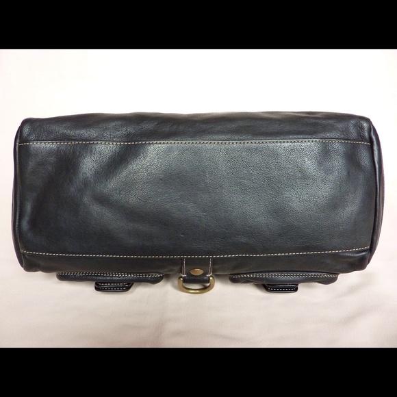 Coach | Bags | Coach Mandy Legacy Stripe Black Vachetta Leather | Poshmark