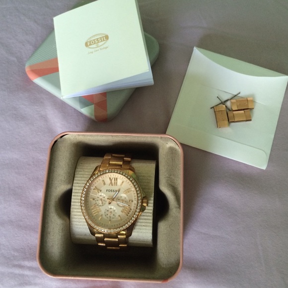 Fossil | Jewelry | Fossil Rose Gold Watch | Poshmark