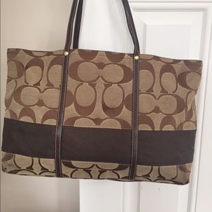 Coach | Bags | Authentic Coach Signature Stripe With Hang Tags | Poshmark