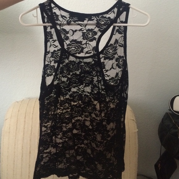 Forever 21 | Tops | See Through Rose Tank | Poshmark