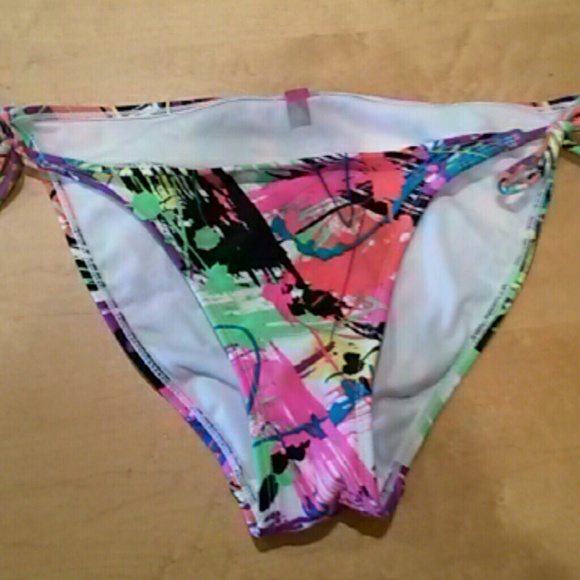 OP | Swim | Splatter Paint Op Bikini Bottom | Poshmark