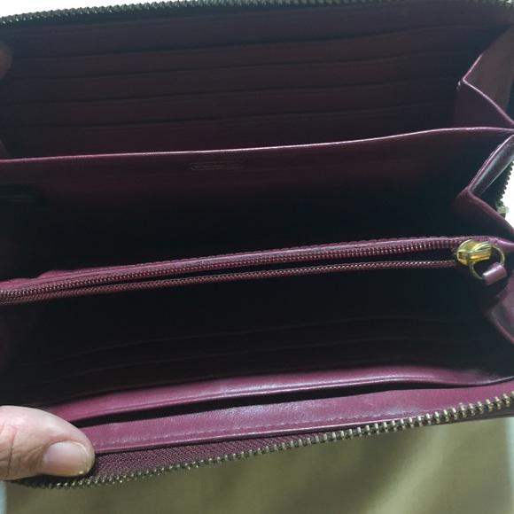 Coach | Bags | Hp Coach Berry Patent Leather Wallet | Poshmark