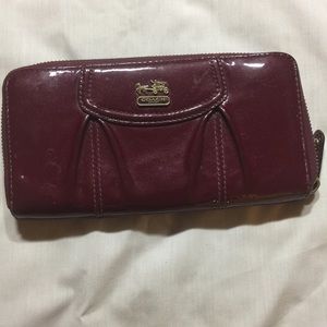 Coach | Bags | Hp Coach Berry Patent Leather Wallet | Poshmark