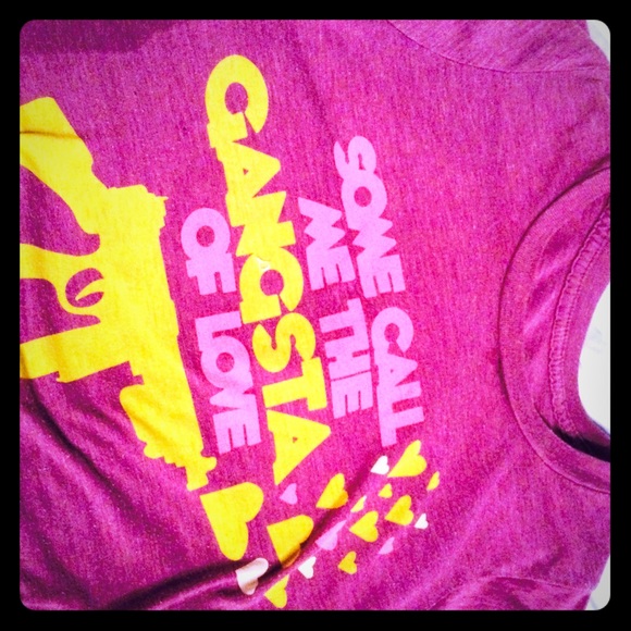 Local celebrity | Tops | Some Call Me The Gangster Of Love Vintage Tee ...