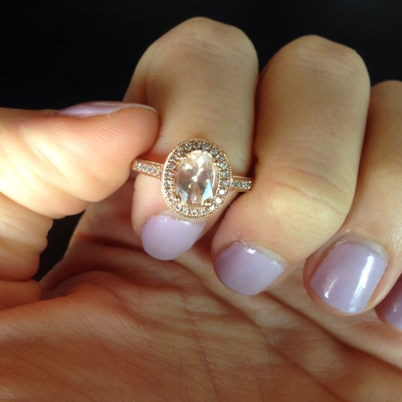 Jewelry | 14k Rose Gold Pink Morganite Ring | Poshmark