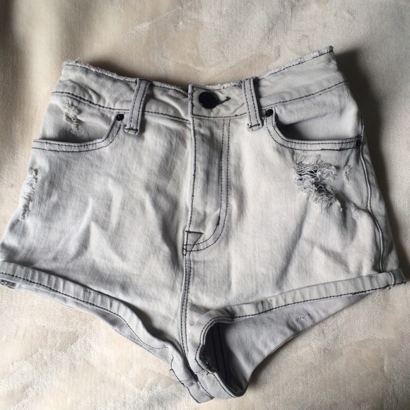 Urban Outfitters | Jeans | Super High Rise Short Shorts 24 | Poshmark