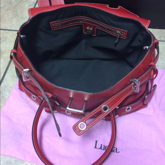 Luella | Bags | Authentic Red Luella Handbag | Poshmark